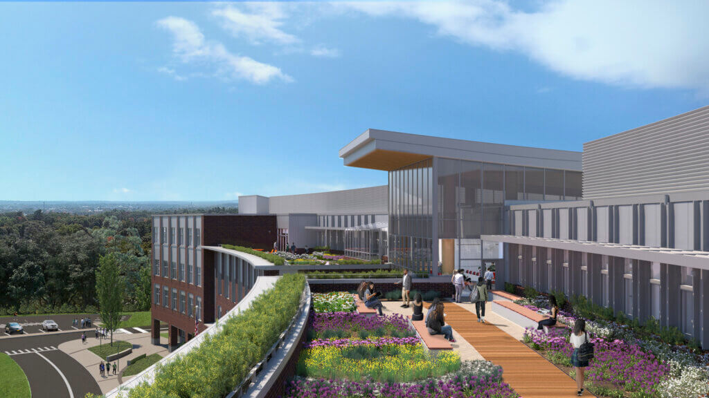 Waltham High School in Waltham, MA